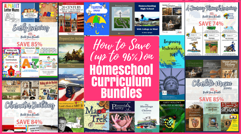 How to Save 96% on Homeschool Curriculum Bundles | They Call Me Blessed