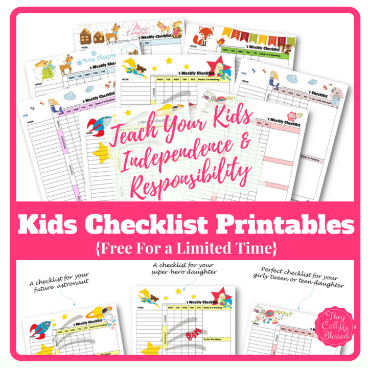 How to Teach Kids Independence and Responsibility (Free Kids' Checklist!)