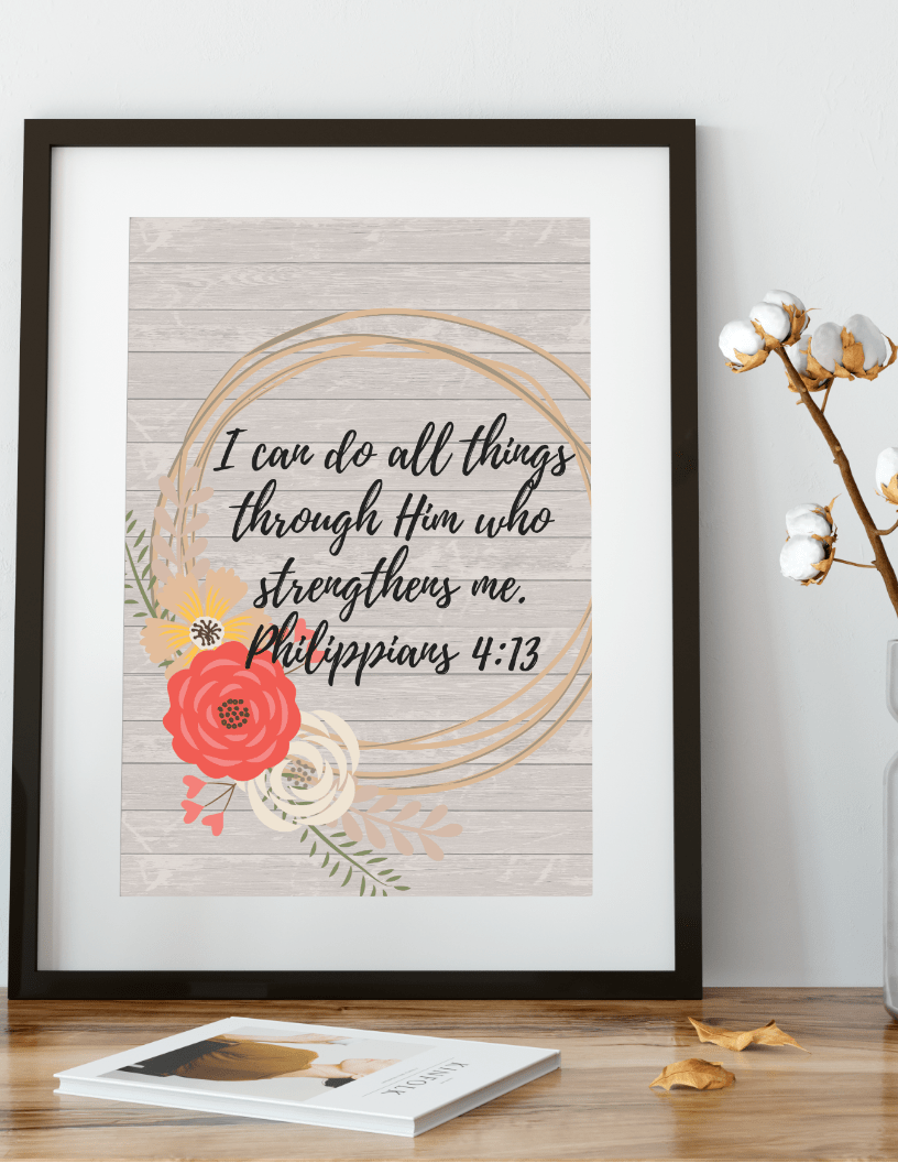 Gratitude & Thanksgiving Scriptures Printable