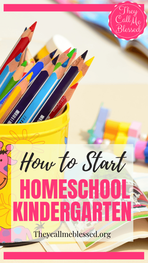 How To Transition Into Homeschooling Kindergarten