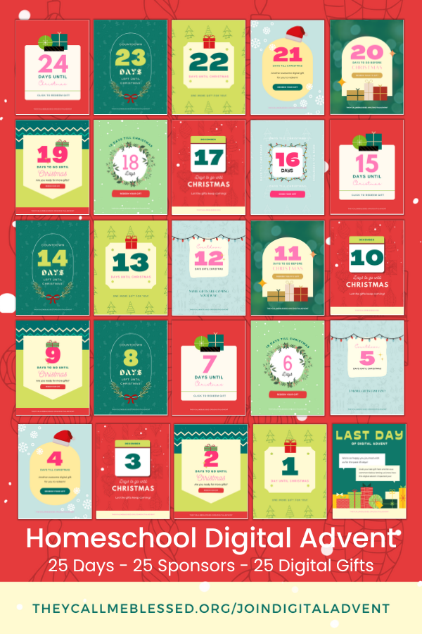 Christmas Digital Advent - They Call Me Blessed